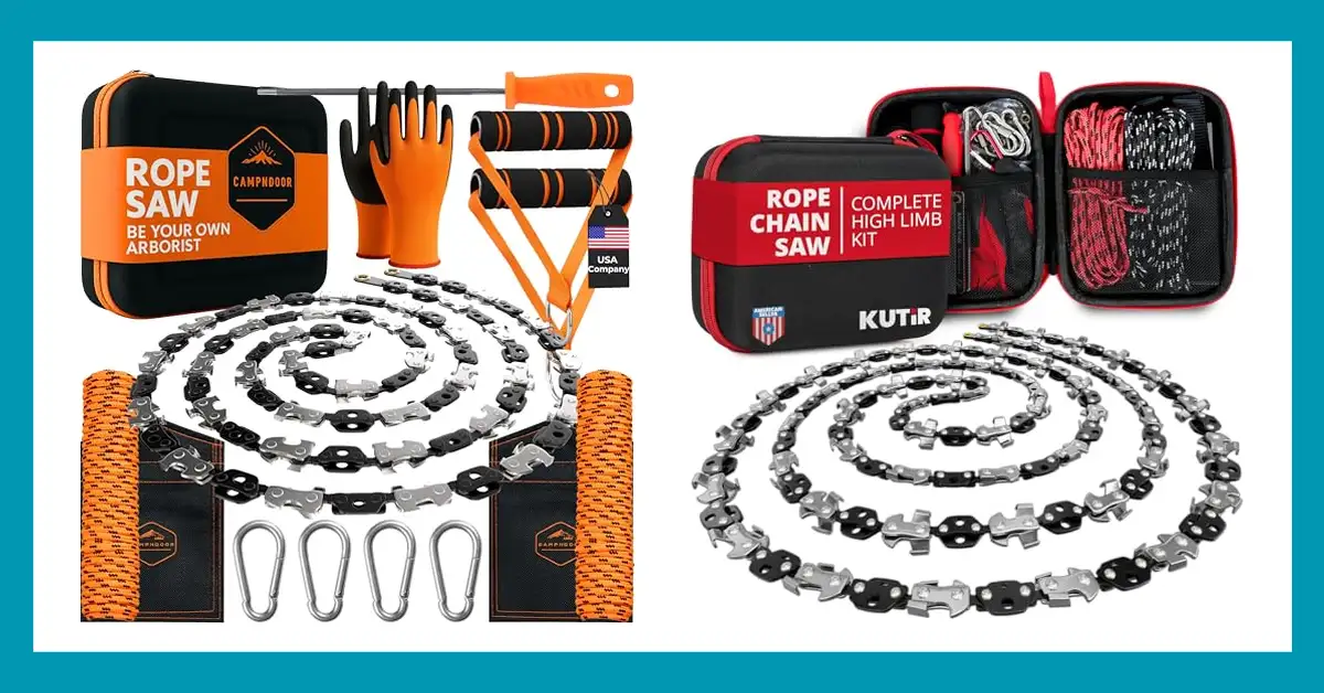 Top 10 Reviews Of The Best Rope Chain Saw For
